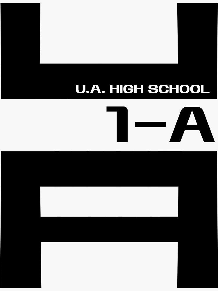 "Class 1-A Uniform" Sticker for Sale by cyycyy | Redbubble