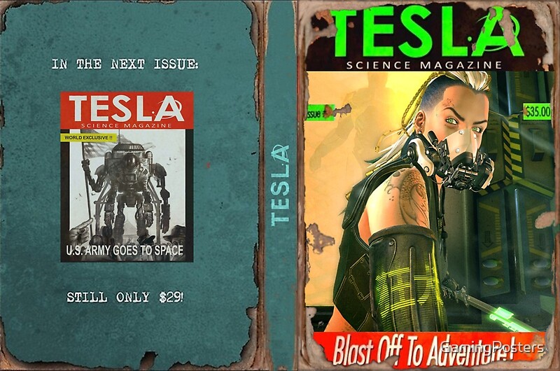 "[Fallout 4] Tesla Science Magazine: Blast off to adventure! (Raider ...