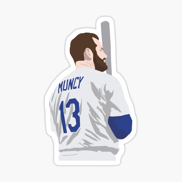 "Max Muncy" Sticker for Sale by Thatkid5591 | Redbubble