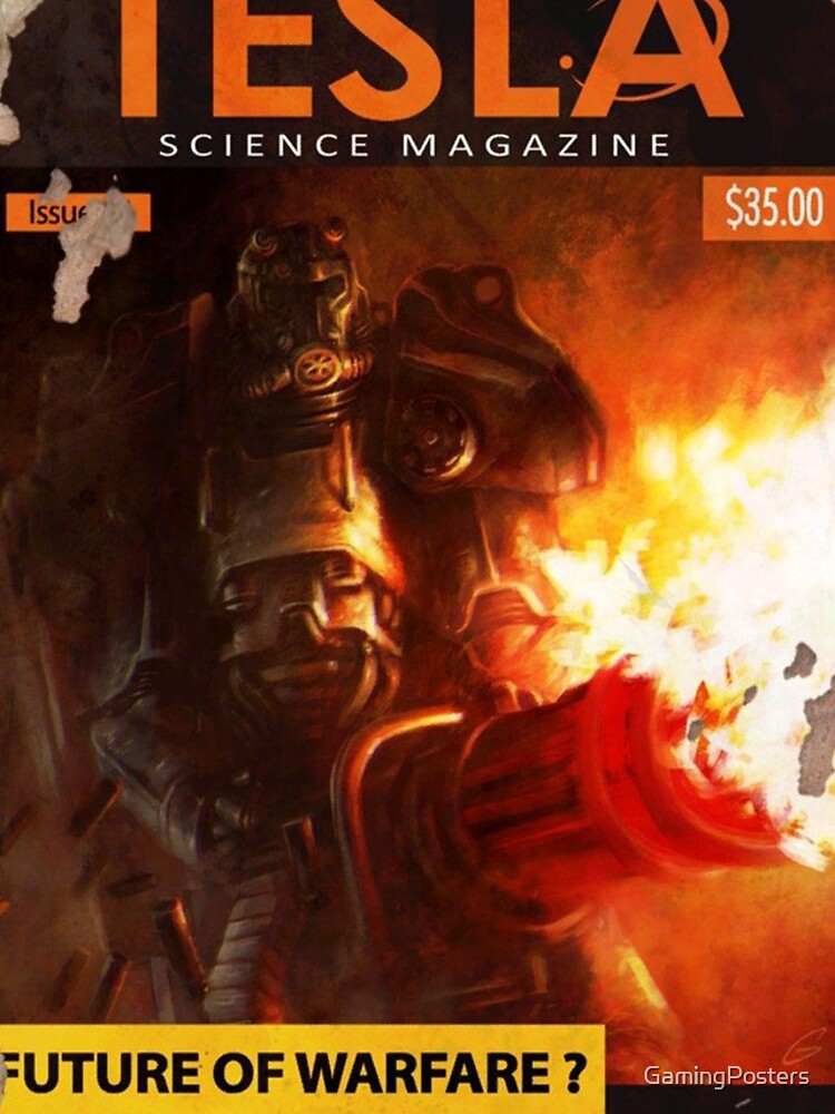 "[Fallout 4] Tesla Science Magazine: Future of Warfare?" iPhone Case ...