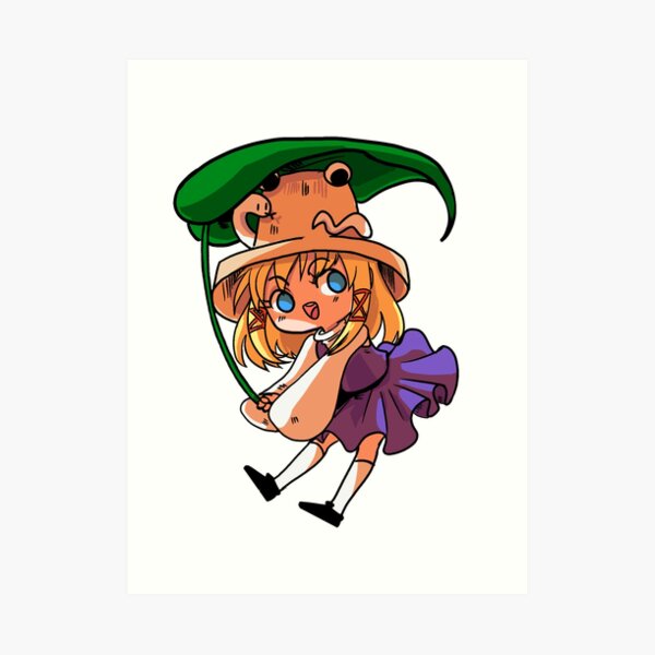 "frog yokai girl" Art Print by chilensisboy | Redbubble