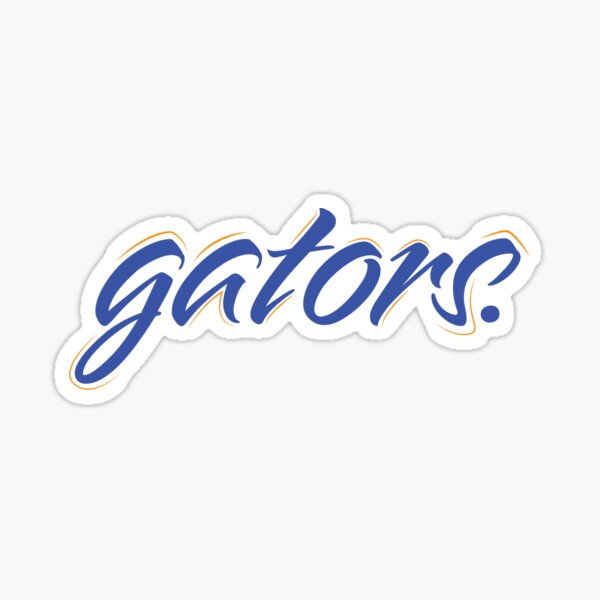 "Gators" Sticker by trevsco | Redbubble