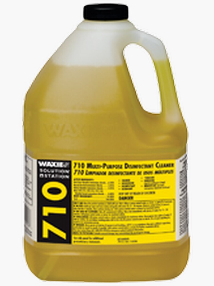 "WAXIE 710 Multi-Purpose Disinfectant Cleaner" Sticker for Sale by ...