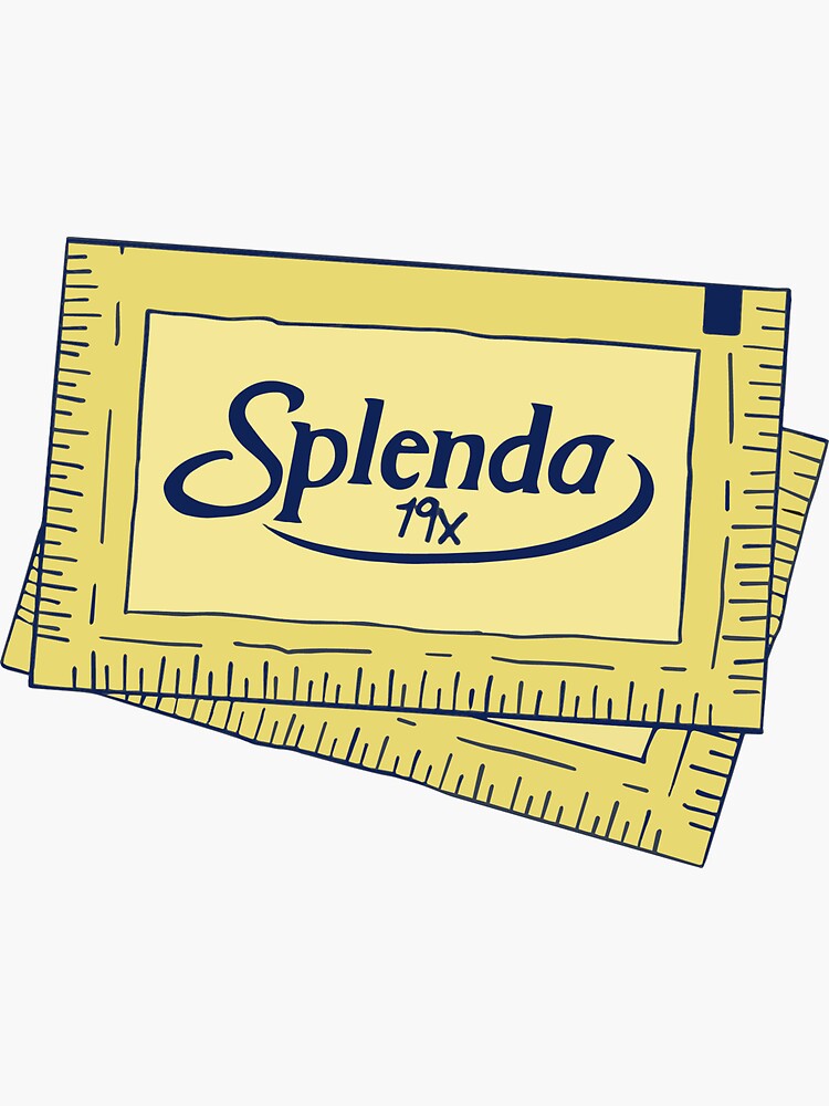 "Splenda 19x Sticker 1" Sticker for Sale by dartmouth-sugar | Redbubble