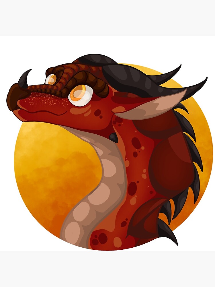 "Cliff - Wings of Fire" Photographic Print by BlueDragon15 | Redbubble