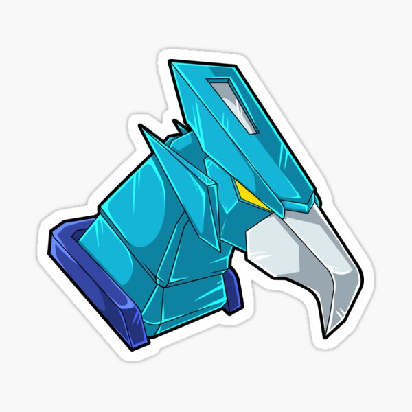 "Squawktalk Bust" Sticker for Sale by Draikinator | Redbubble