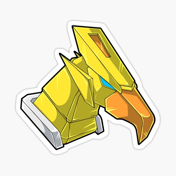 "SG Buzzsaw Bust" Sticker by Draikinator | Redbubble
