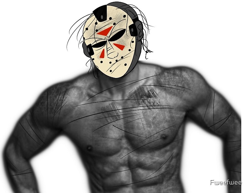 "Buff Jason Voorhees" by Fweefwee | Redbubble