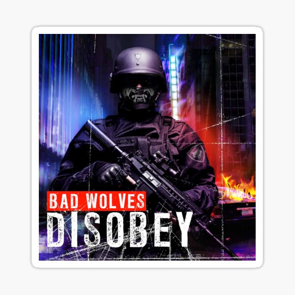 "jumak Bad Wolves Tour 2019 do you trust" Sticker for Sale by ...