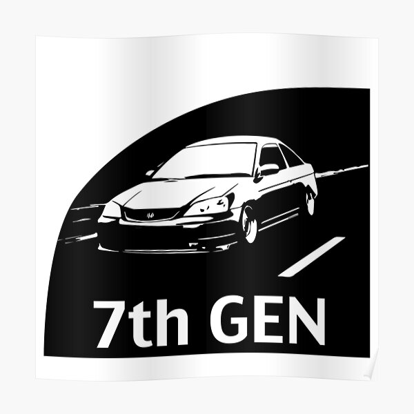 "7th GEN " Poster for Sale by upick | Redbubble
