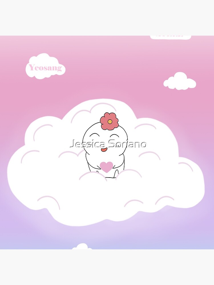 "Ateez Hehetmon Yeosang Illusion" Untersetzer (4er Set) von JessicaS24 ...