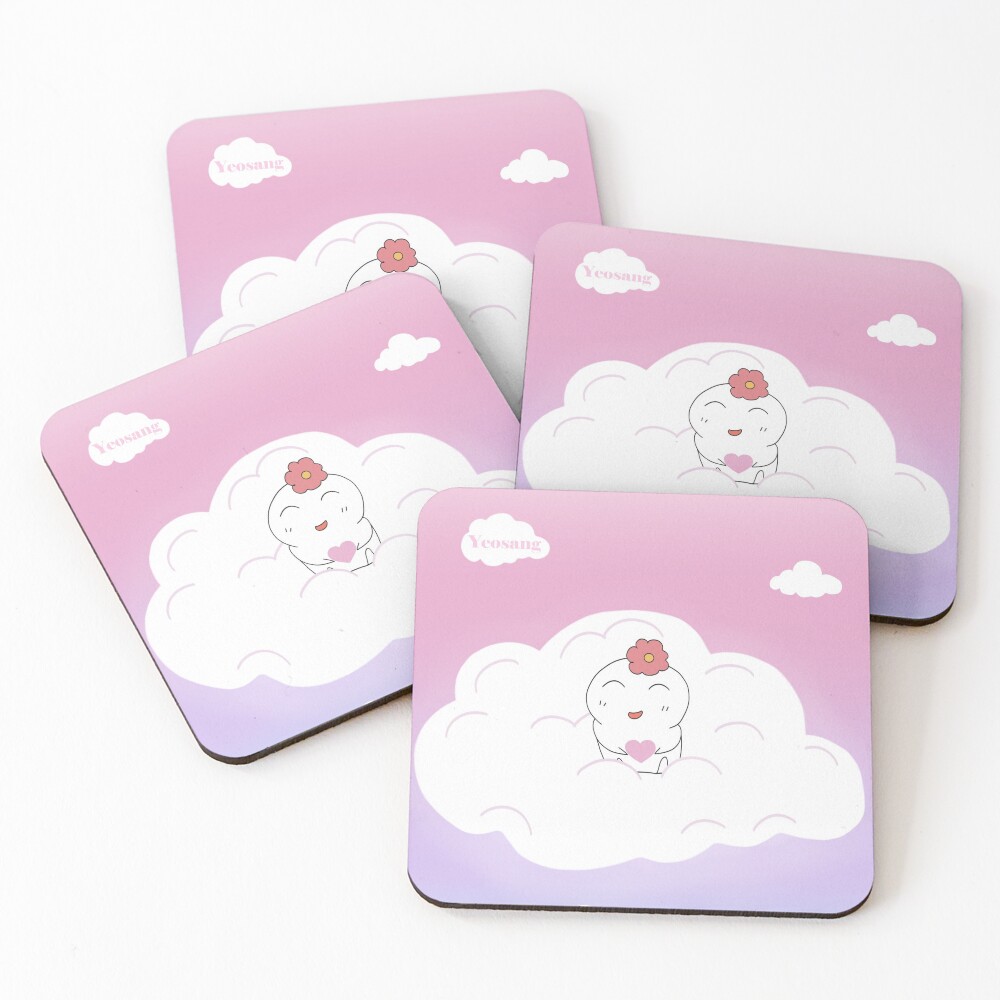 "Ateez Hehetmon Yeosang Illusion" Untersetzer (4er Set) von JessicaS24 ...