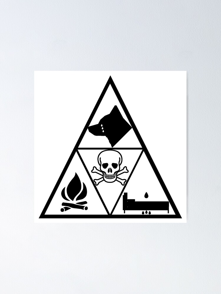 "Macdonald Triad" Poster for Sale by Ubermommallama | Redbubble