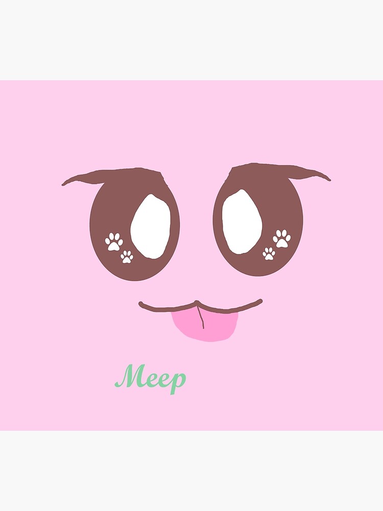 "Meep" Poster for Sale by CatherineKerr | Redbubble
