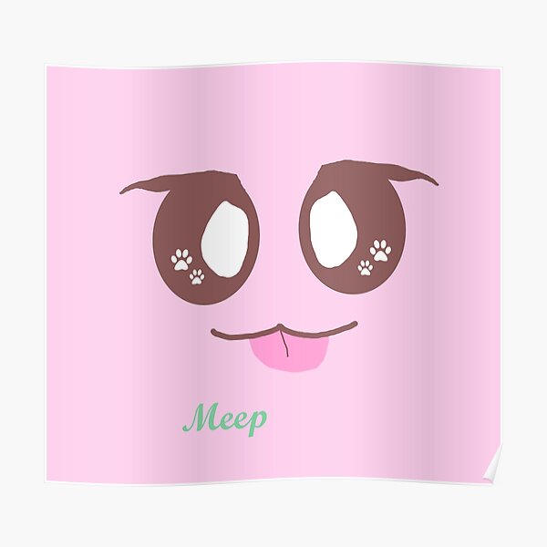 "Meep" Poster for Sale by CatherineKerr | Redbubble
