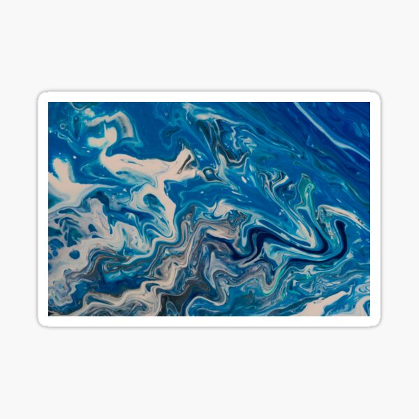 "Morning Tide" Sticker for Sale by AbrorschachArt | Redbubble