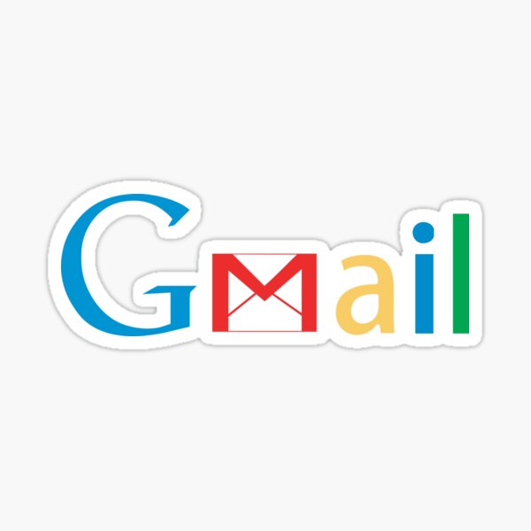 "GMail Logo - Google eMail logo" Sticker for Sale by 10slash1 | Redbubble