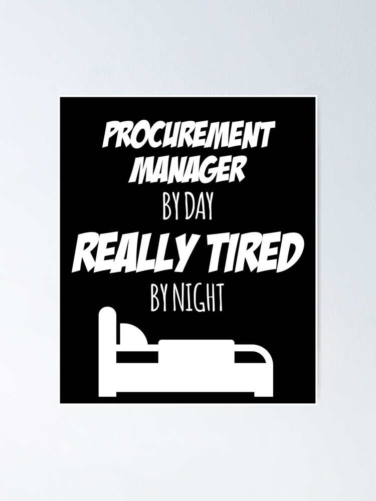"Procurement Manager Job Fun Gift for every Procurement Manager Funny ...