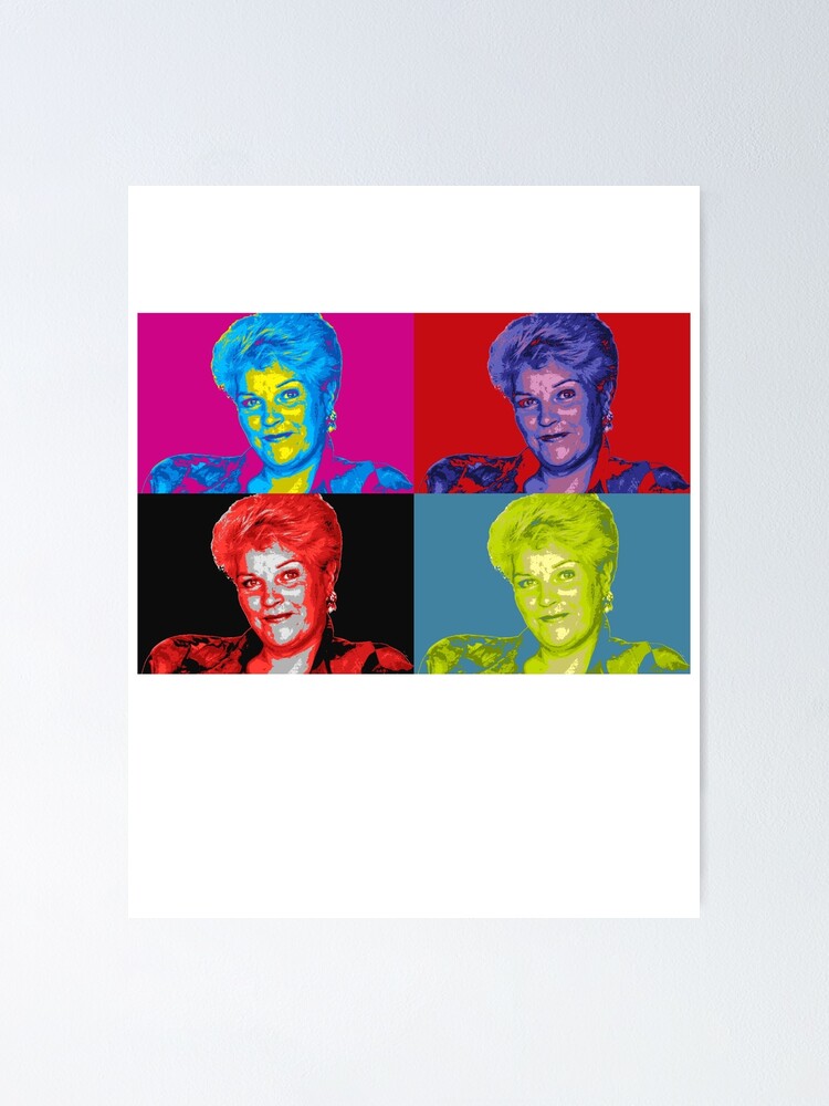 "Pat Butcher Pop Art" Poster by WITNIT | Redbubble