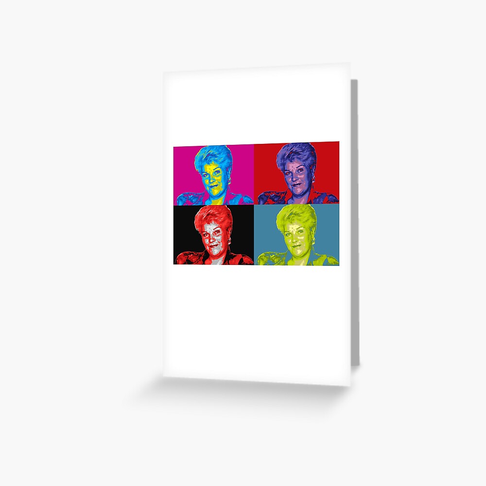 "Pat Butcher Pop Art" Greeting Card for Sale by WITNIT | Redbubble