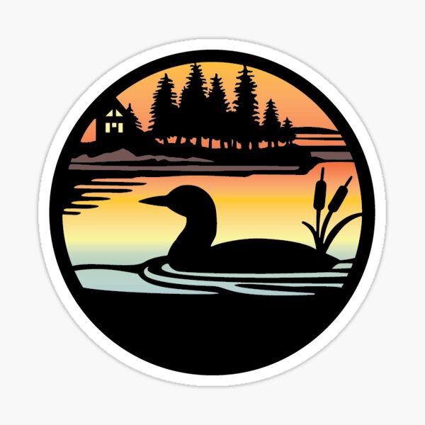 Loon Stickers | Redbubble