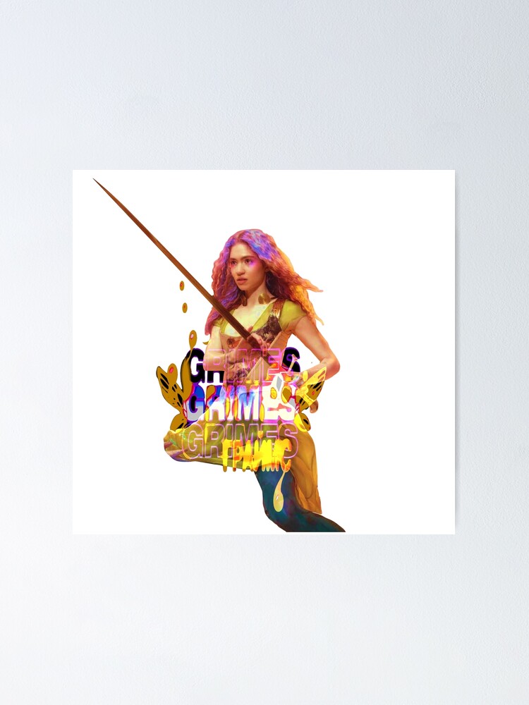 "grimes" Poster by desmodontinae | Redbubble