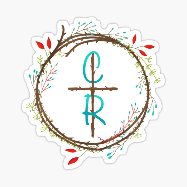 "Celebrate Recovery wreath" Sticker for Sale by karenbarrett | Redbubble
