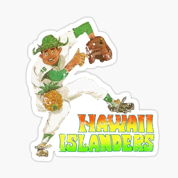 "Hawaii Islanders Baseball" Sticker for Sale by Retrorockit | Redbubble