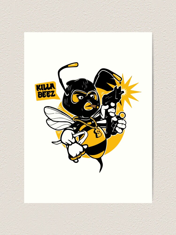 "Killer Beez" Art Print for Sale by Dr-Nuke | Redbubble
