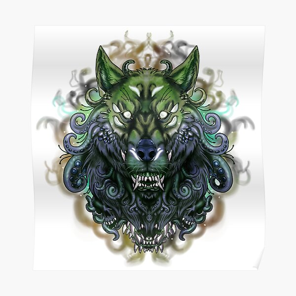 "Eldritch werewolf" Poster by Furiarossa | Redbubble