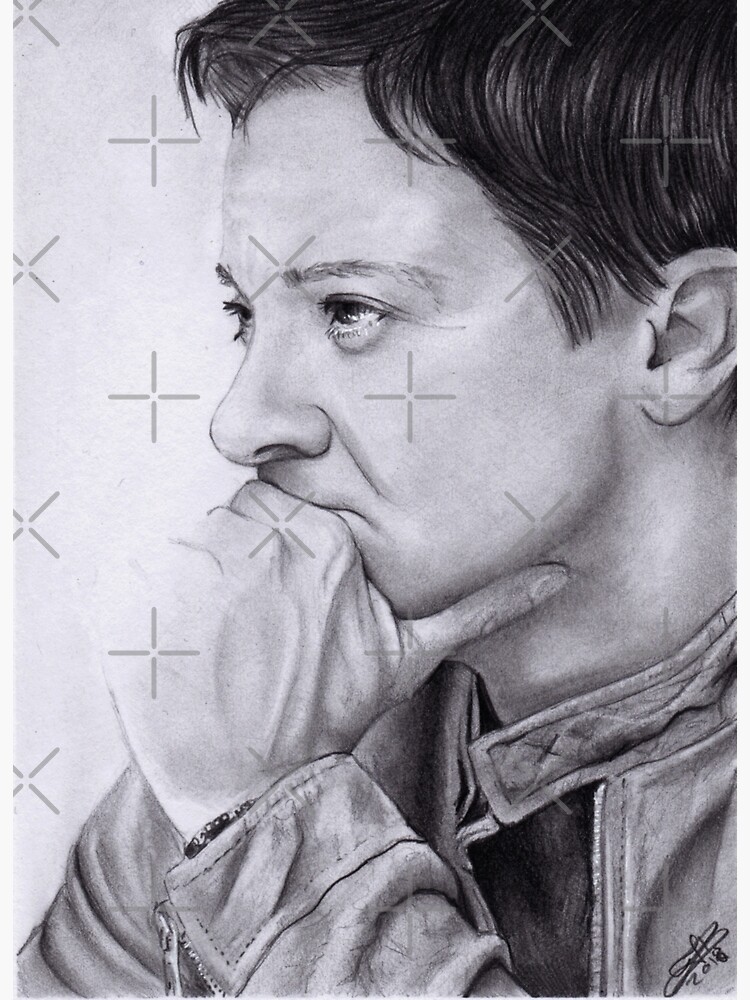 "Jeremy Renner" Poster by DarcArt | Redbubble