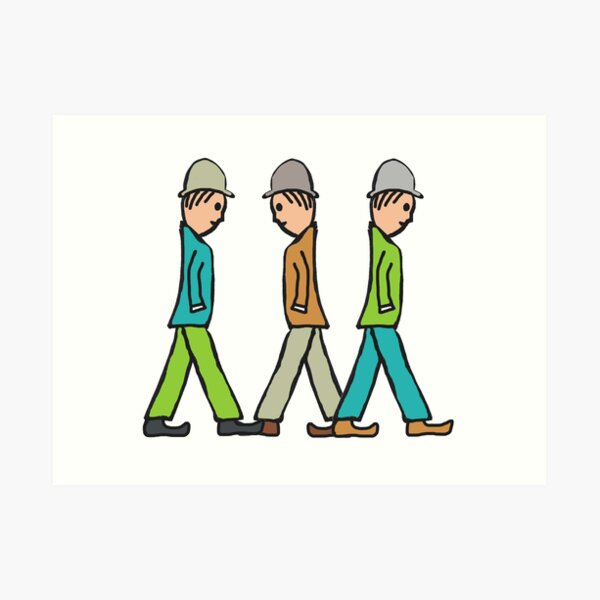 Matchstick Men Art Prints | Redbubble