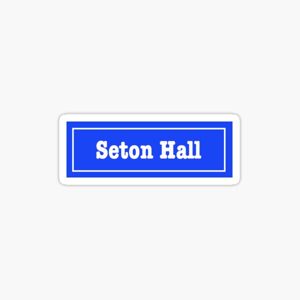"Seton Hall " Sticker by O-Haas | Redbubble