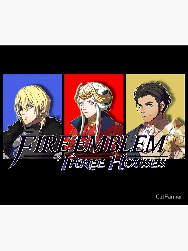 "Fire Emblem Three Houses post-timeskip portraits" Framed Art Print for ...