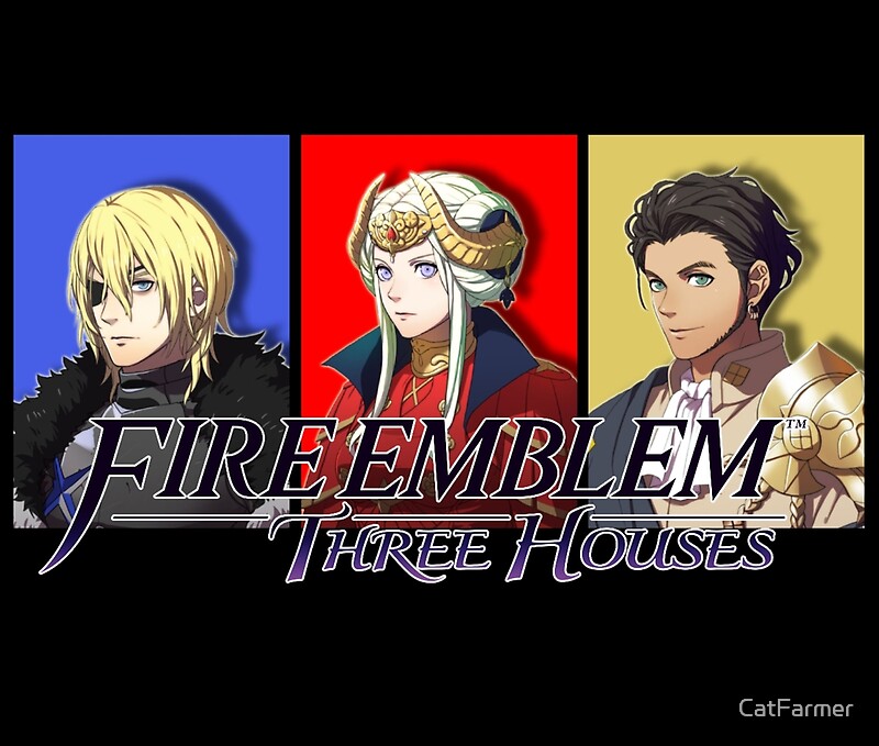"Fire Emblem Three Houses post-timeskip portraits" by CatFarmer | Redbubble