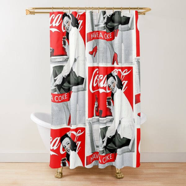 Coca Cola Shower Curtains | Redbubble