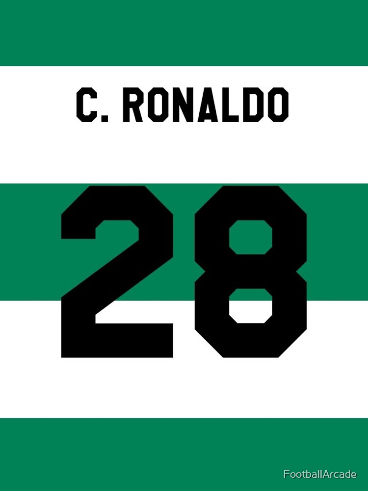 "C. Ronaldo Number 28 Shirt" iPhone Case for Sale by FootballArcade ...