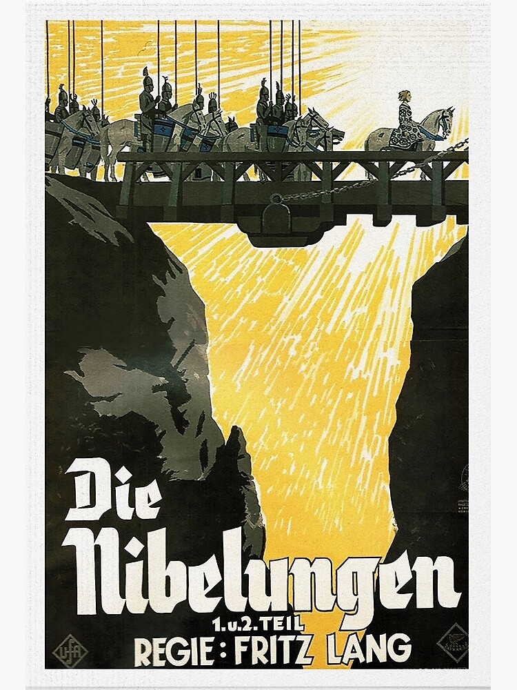 "Die Nibelungen.. German vintage1924 movie poster" Poster for Sale by ...