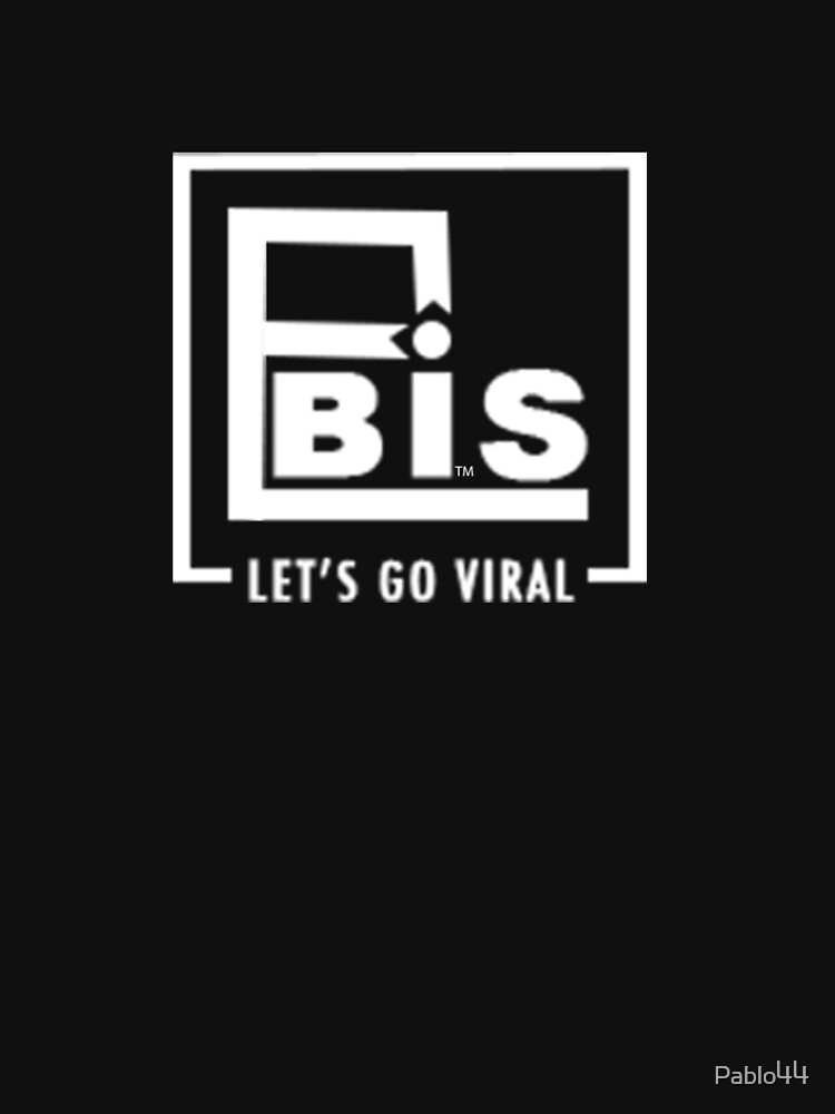"PBIS white on black" T-shirt for Sale by Pablo44 | Redbubble | pbis ...