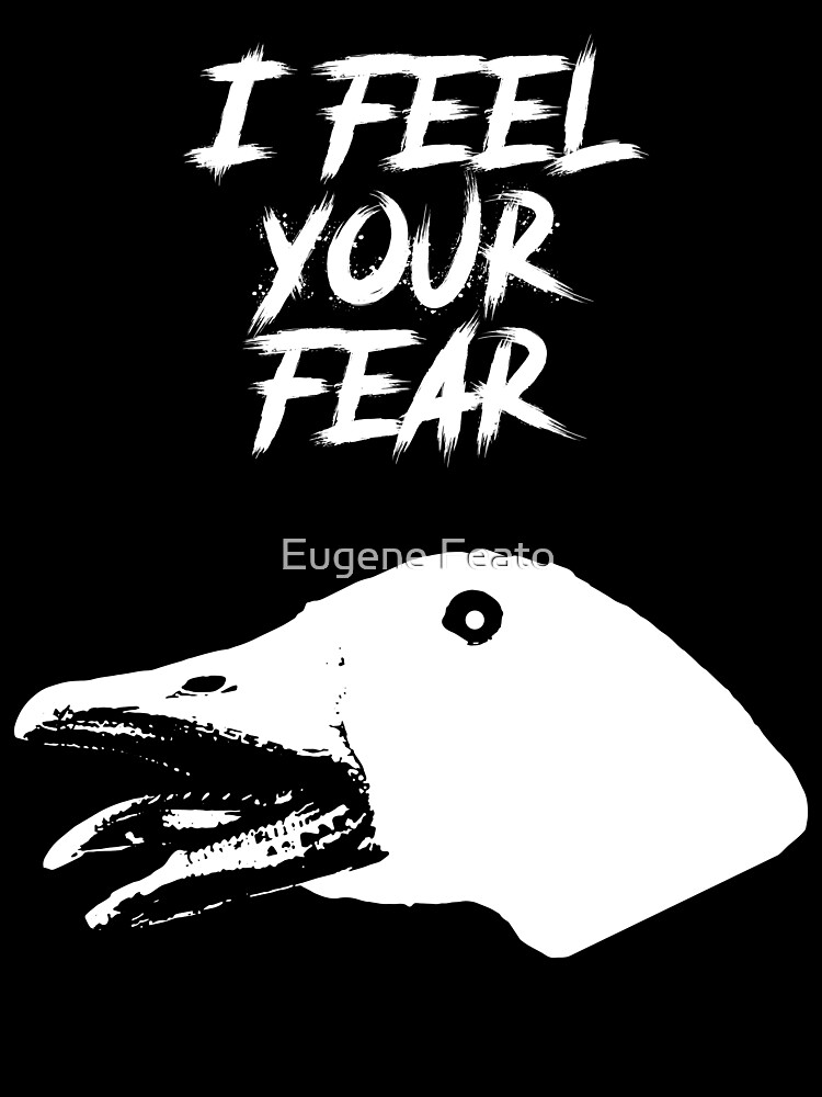 "I Feel Your Fear - Creepy Goose Causes Goosebumps" Poster for Sale by ...