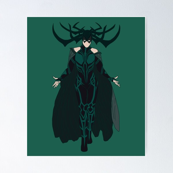 "Hela " Poster for Sale by KRONIC ART By K.B. Broday | Redbubble