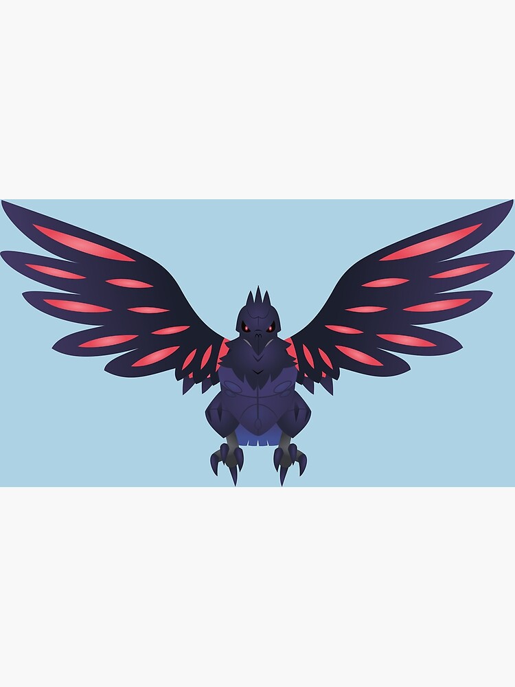 "Corviknight (Gigantamax form)" Art Print by Drawirm | Redbubble