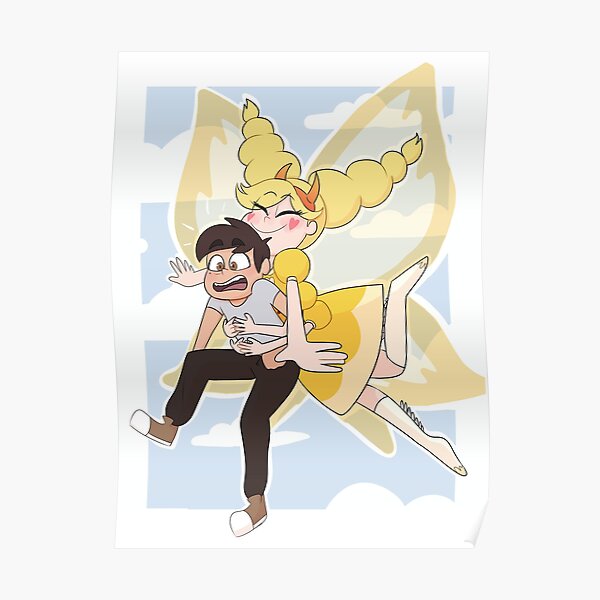 "Star the butterfly" Poster for Sale by Pinkfluffylion | Redbubble