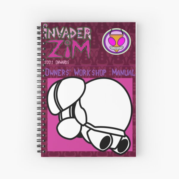 "Invader Zim Owners' Workshop Manual" Spiral Notebook by ...