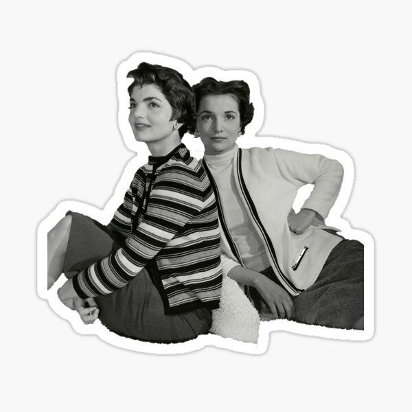 "Jackie & Lee" Sticker by francesdimare | Redbubble