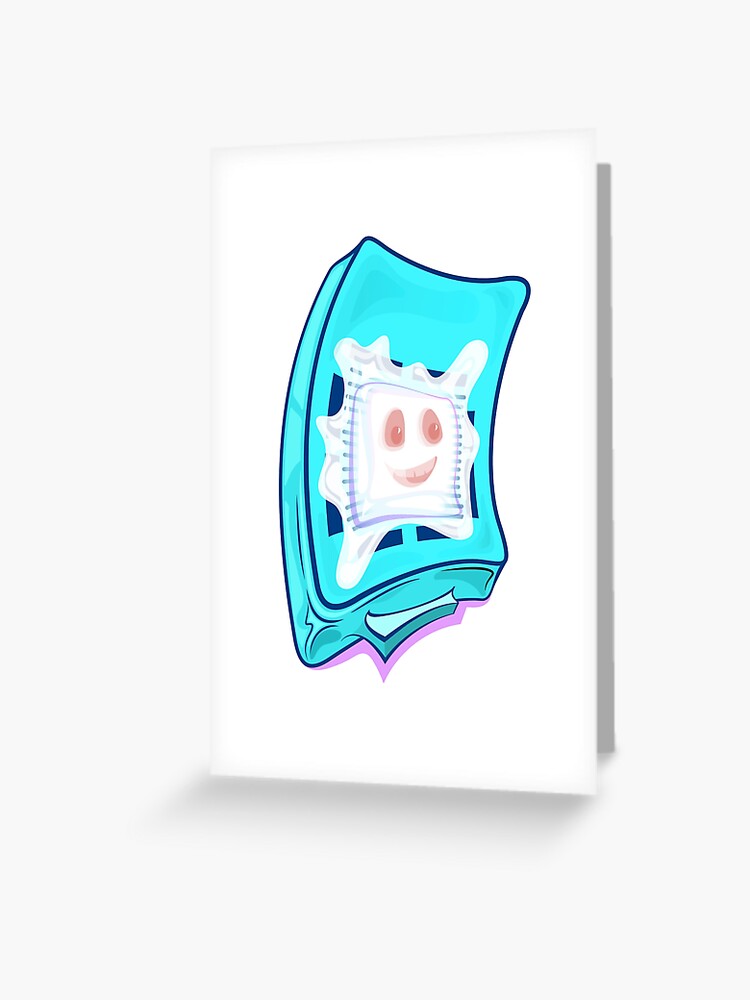 "Histology Funny Happy Face Cartoon of Block Embedding Sample" Greeting ...