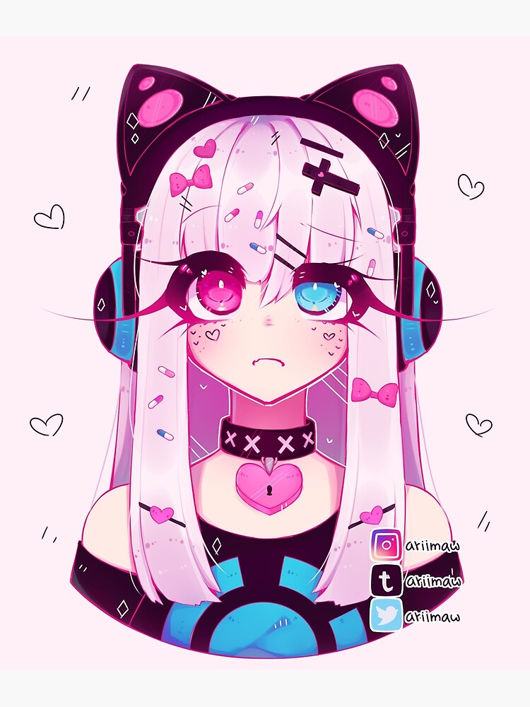 "Ariimaw Drawing" Art Print by Ariimaw-Store | Redbubble