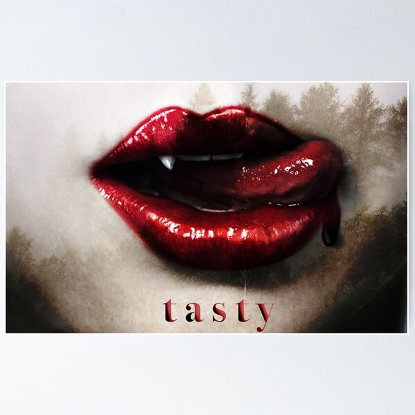 "Bite Me IV" Poster for Sale by girlsbiteback | Redbubble