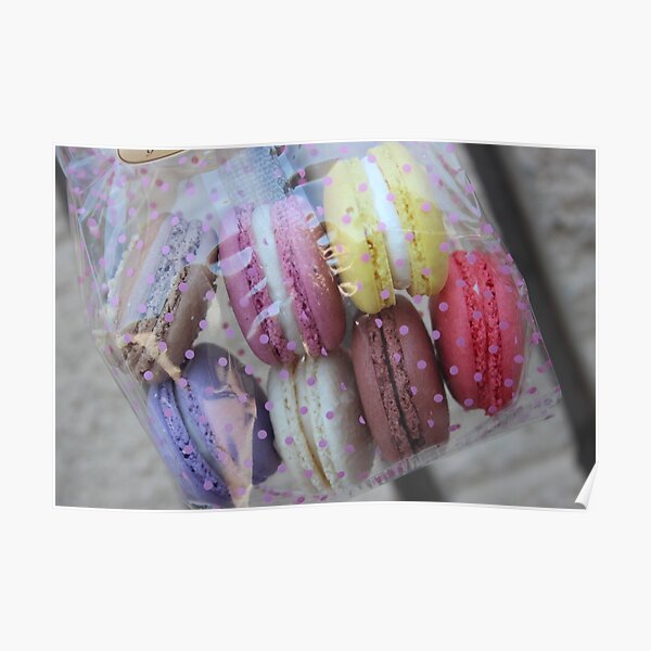 "Macaron " Poster for Sale by Allieonyt | Redbubble