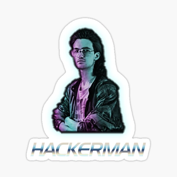 "SALE Kung Fury - Hackerman Design " Sticker for Sale by ...